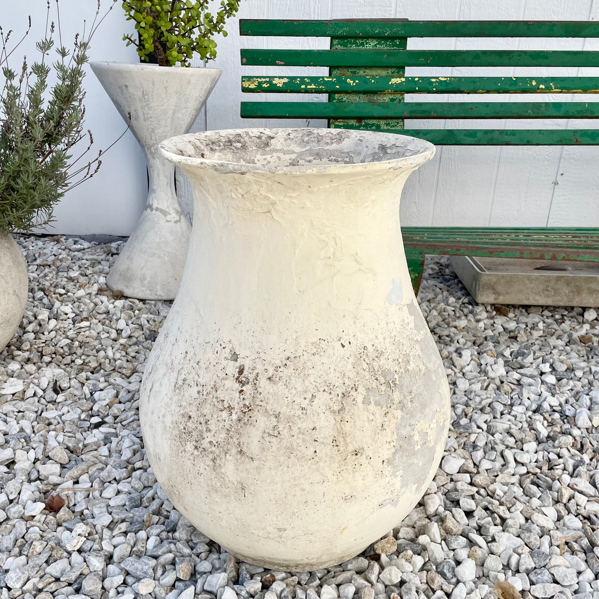 Willy Guhl Concrete Vase, 1960s Switzerland