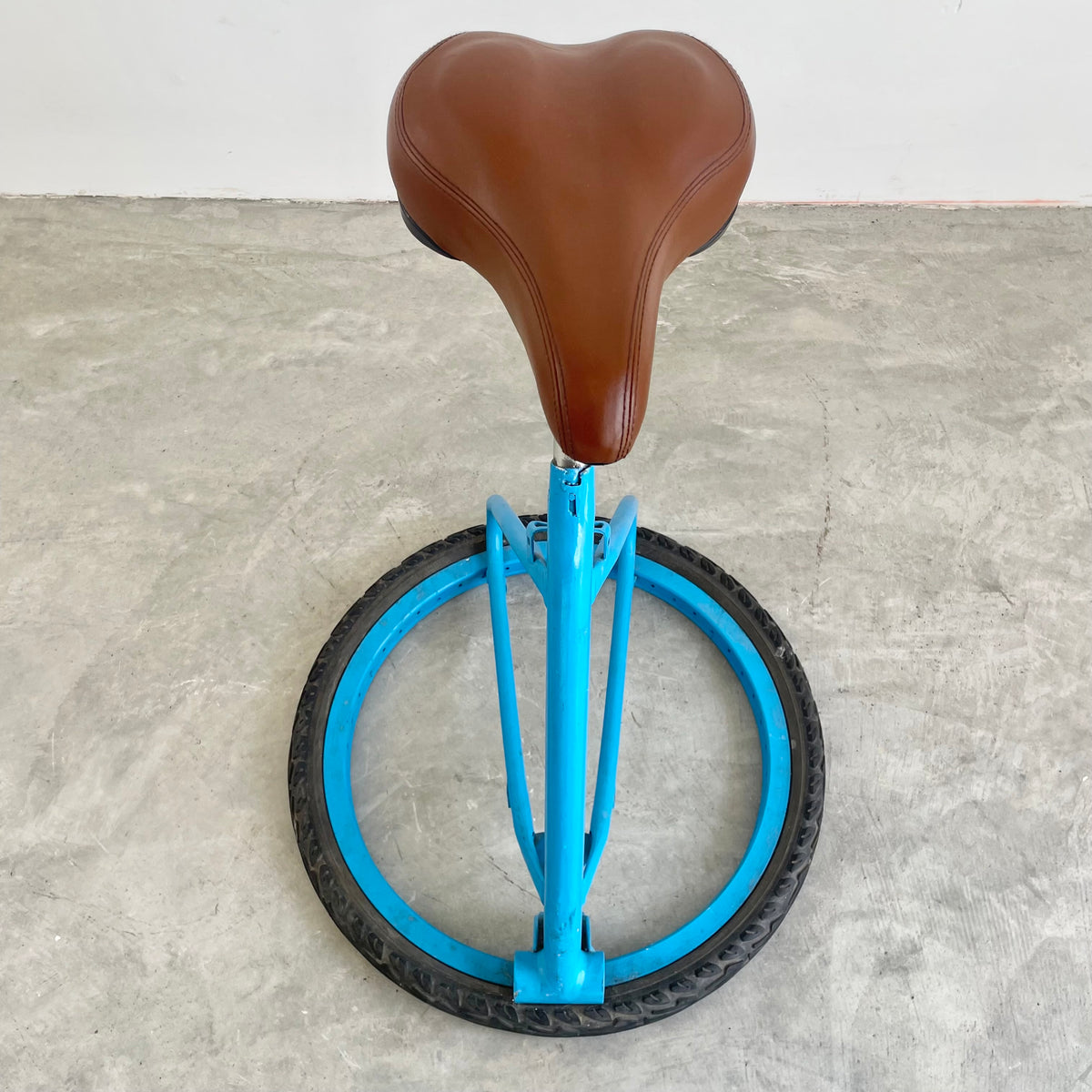 Folk Art Bicycle Stool, 1980s France